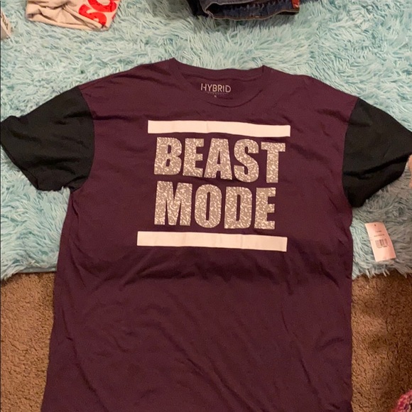 Hybrid Apparel | Shirts | Mens Beast Mode Shirt Xl | Poshmark